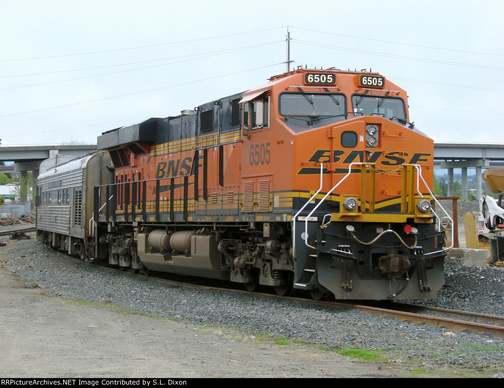BNSF 6505 Geo train